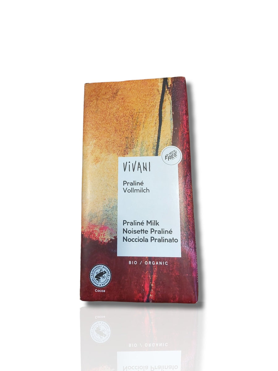 Vivani Praline Organic Milk Chocolate – Healthy Living
