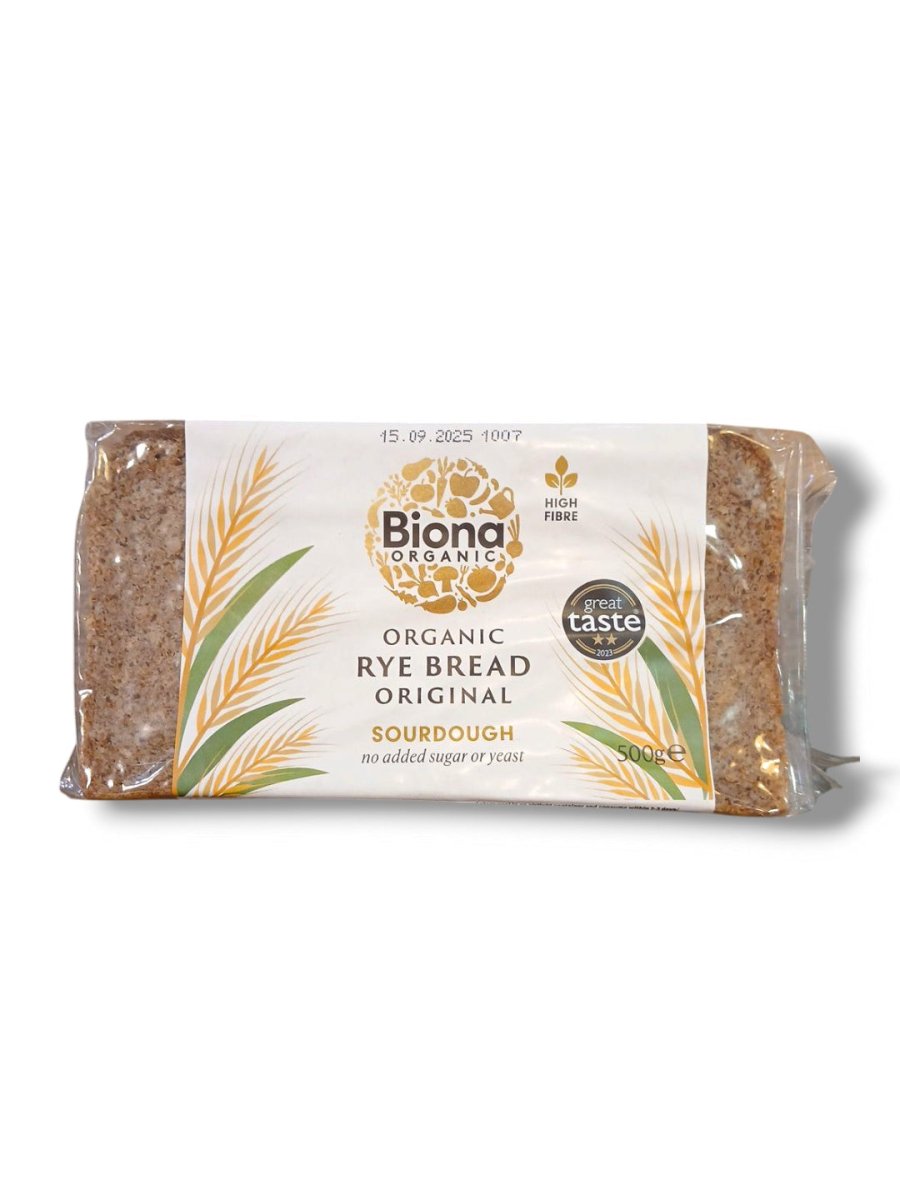 Biona Organic Rye Bread Original Sourdough 500g – Healthy Living