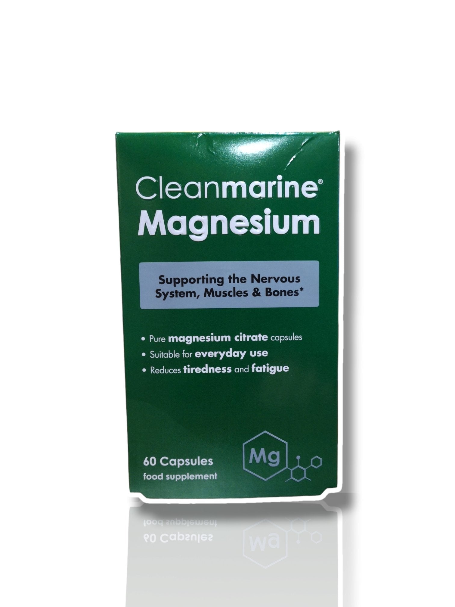Cleanmarine Magnesium 60 cap – Healthy Living
