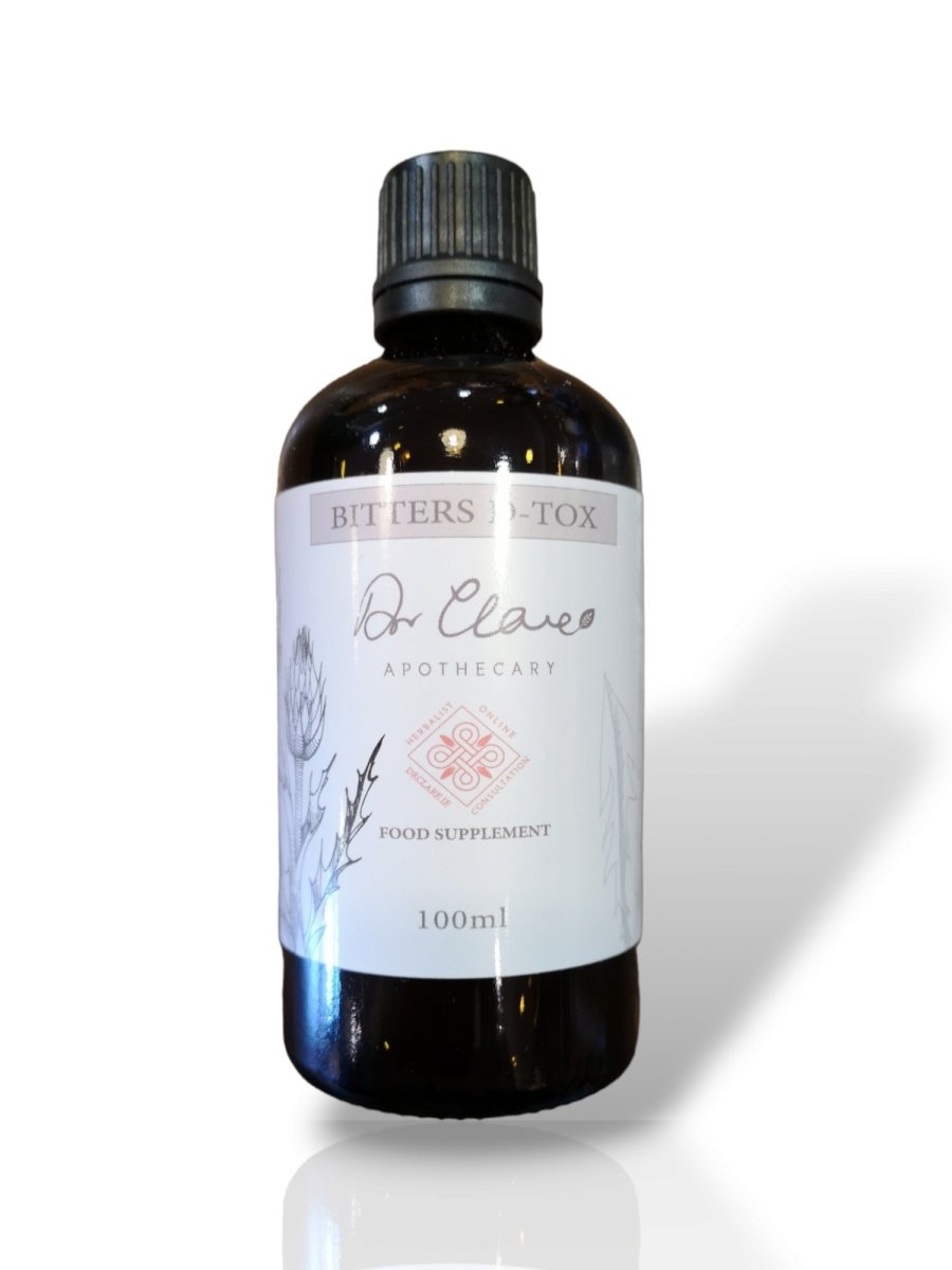 Dr Clare Bitters D-Tox Apothecary Food Supplement 100ml – Healthy Living