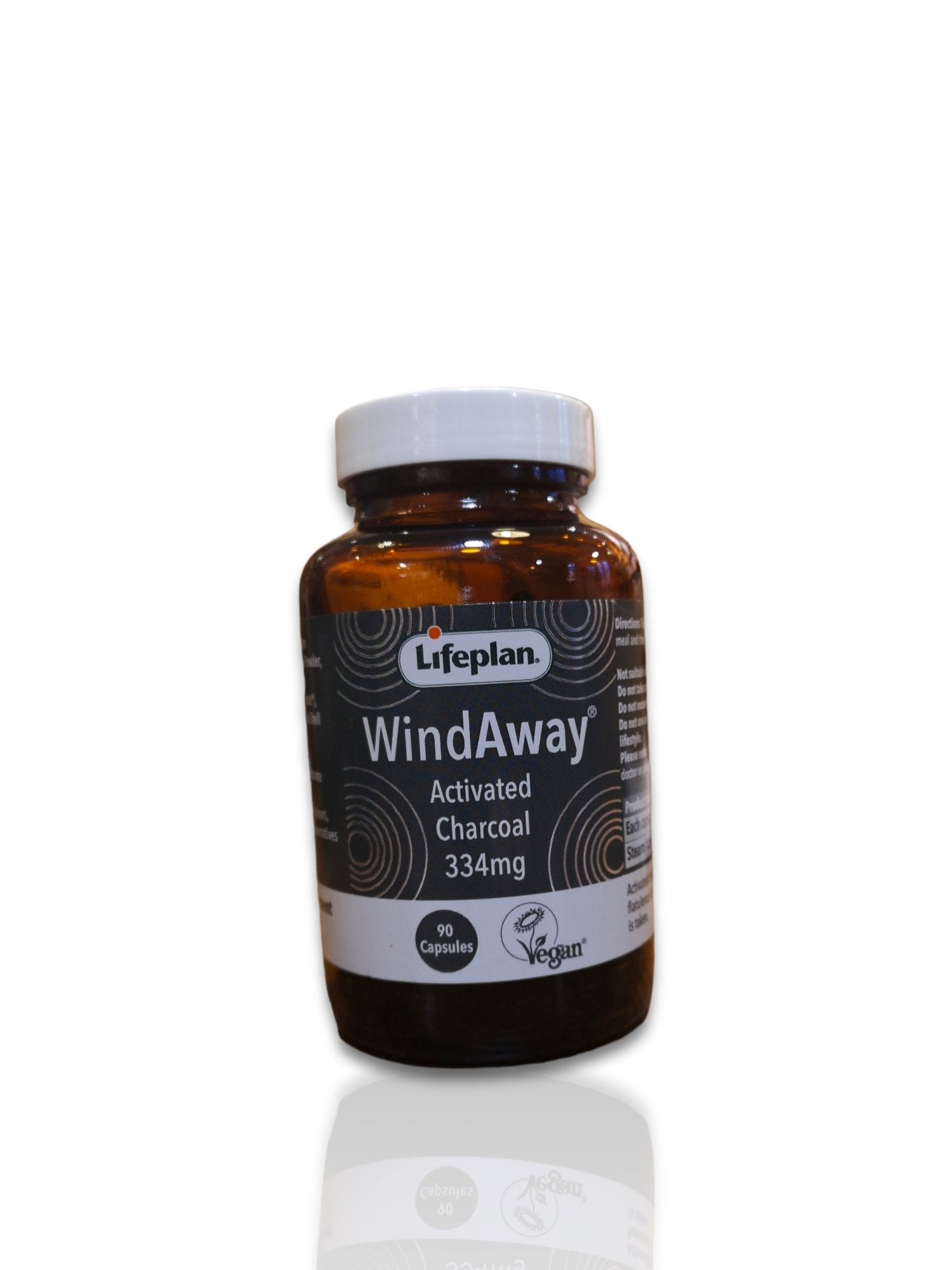 Lifeplan WindAway Activated Charcoal 90 cap – Healthy Living