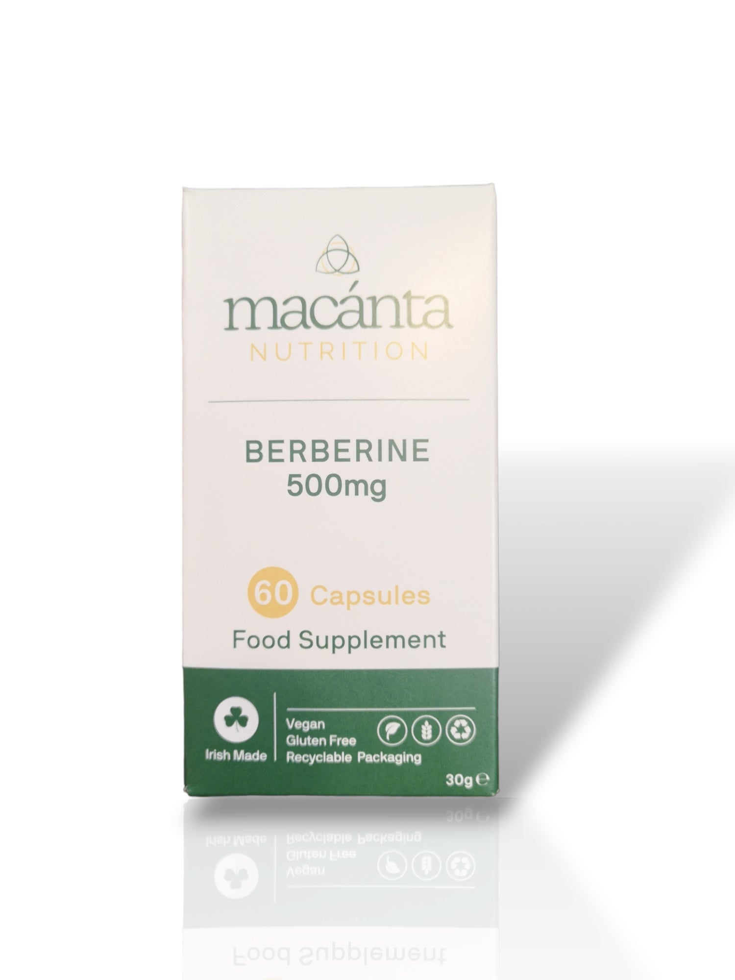 Macánta Nutrition Berberine 500mg 60 Capsules – Healthy Living