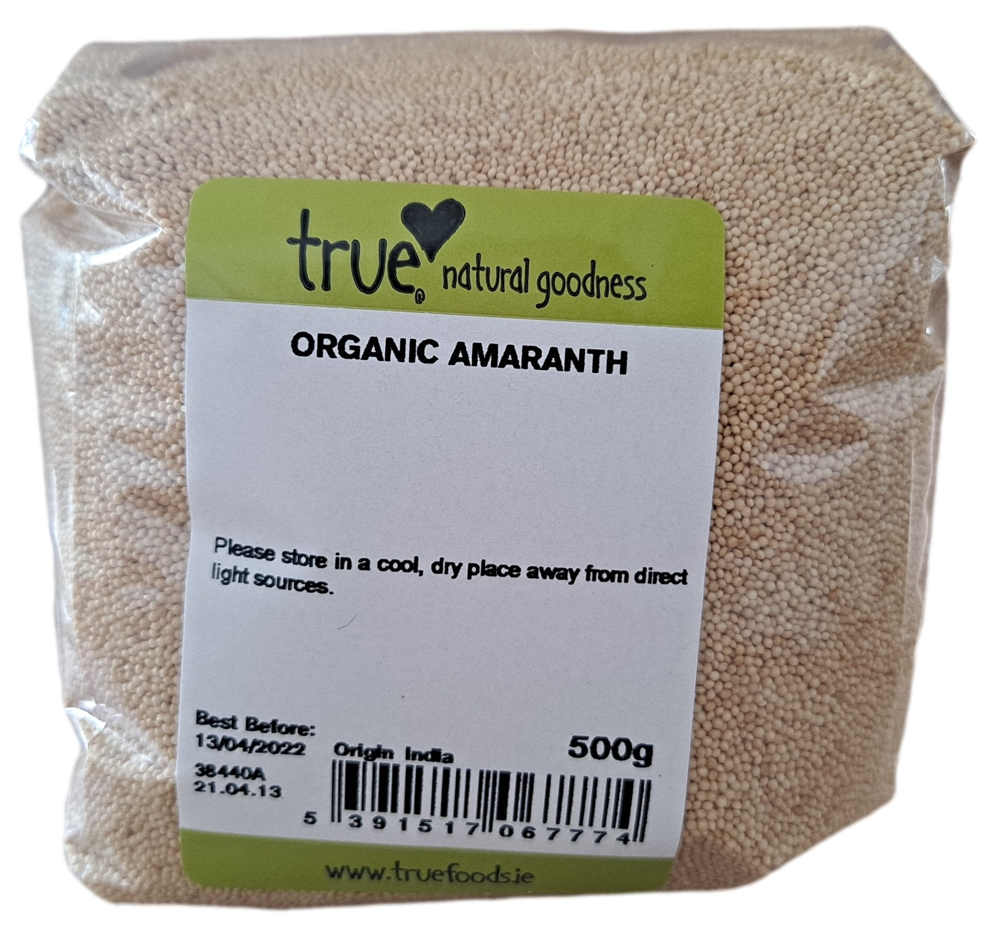 Organic Amaranth | HealthyLiving.ie – Healthy Living