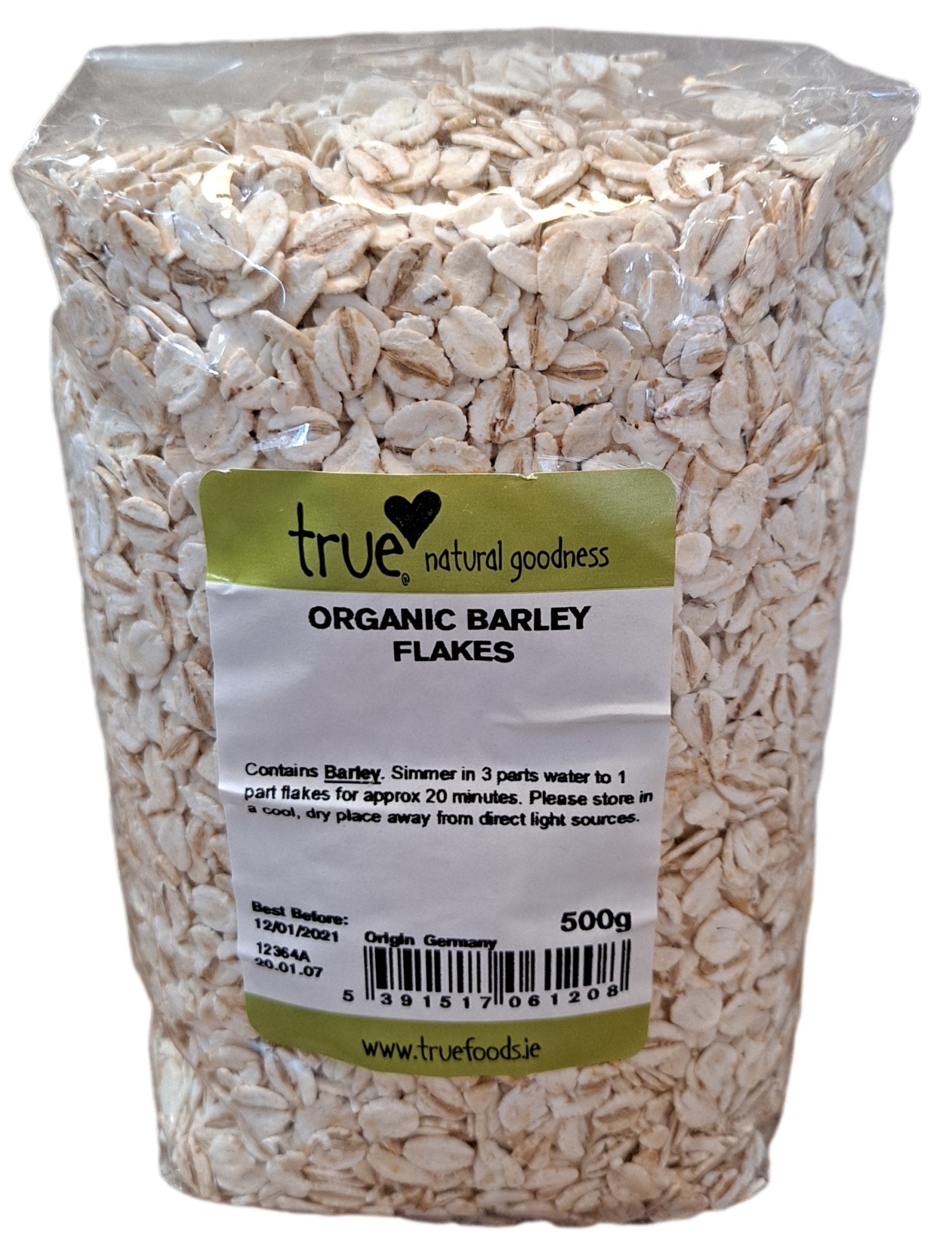 Organic Barley Flakes | HealthyLiving.ie – Healthy Living