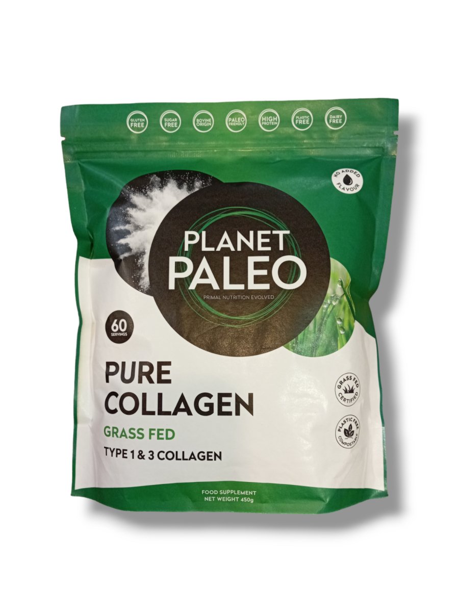 Planet Paleo Pure Collagen Grass Fed Type 1 & 3 Collagen 450g – Healthy ...